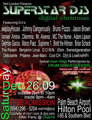 ICTV1 PALM BEACH TELEVISION DJVJ PRESENTS SUPERSATR DJS The Largest ...